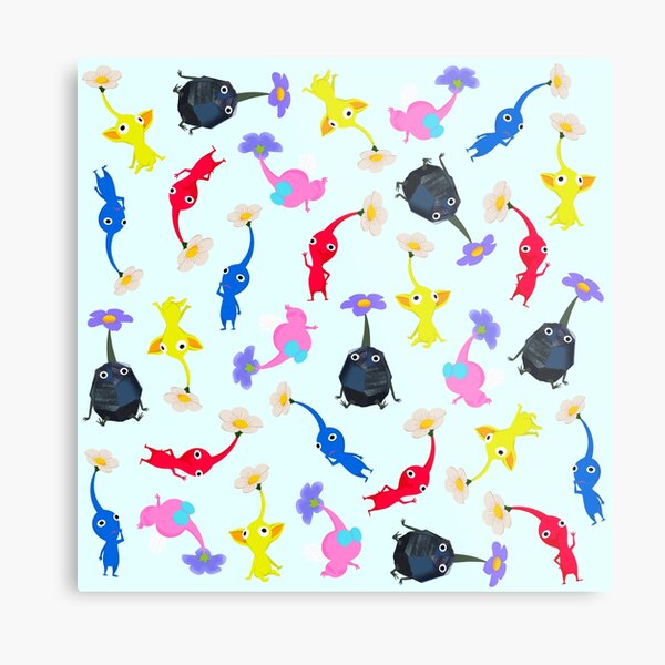 Pikmin Metal Prints | Redbubble