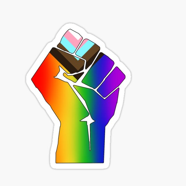 "Progress Pride gradient" Sticker for Sale by Ashersart0620 | Redbubble