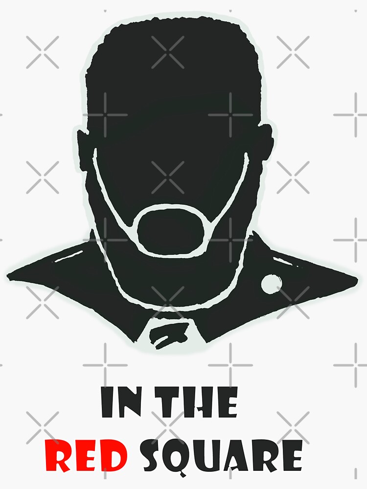 "Battle Bots (Red Square)" Sticker for Sale by Papa-Sheev | Redbubble