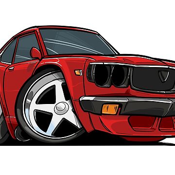 "Mazda RX3 Coupe" Poster for Sale by Brad Van Geest | Redbubble