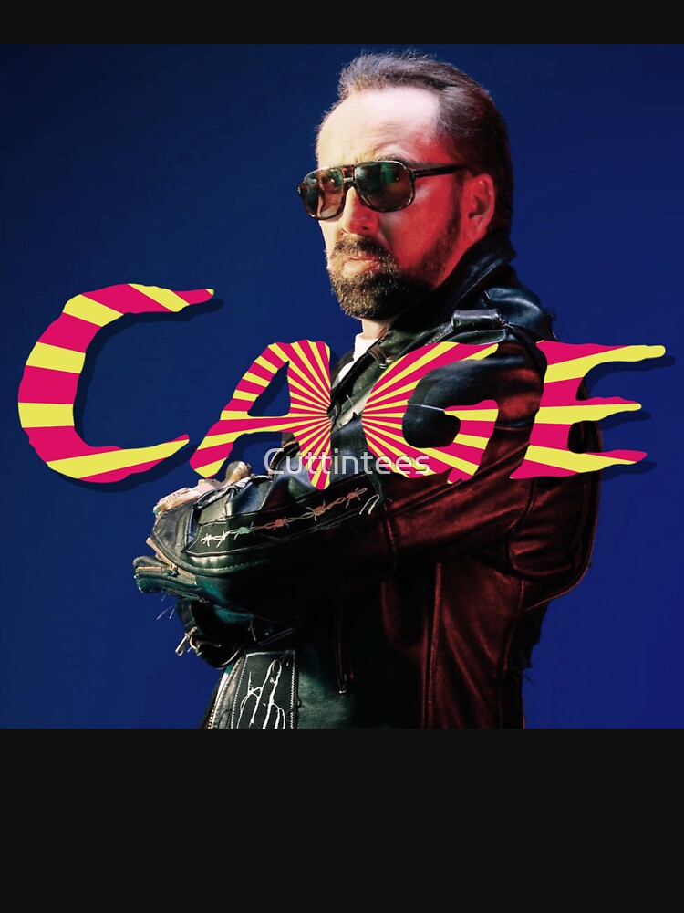 "CAGE / AMERICAN ICON" T-shirt for Sale by Cuttintees | Redbubble | nic ...