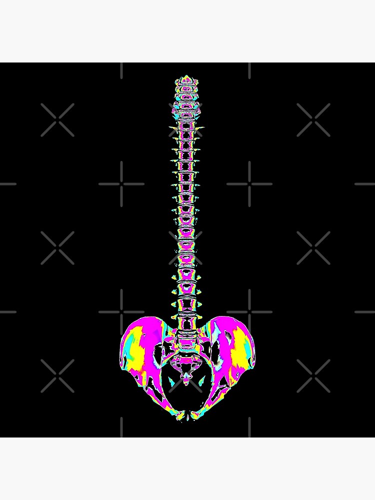 "Comic Style Psychedelic Pelvis and spine" Poster for Sale by CornKob ...