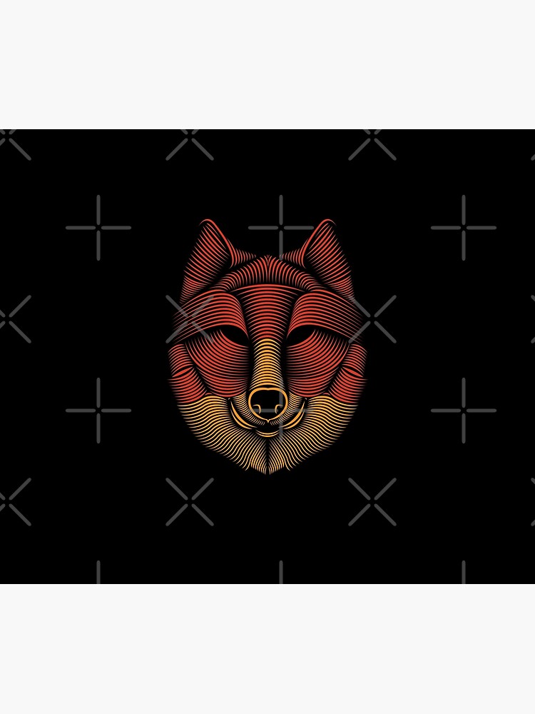 "Retro Ceremonial Native Fox mask" Poster for Sale by aMortalArtist ...