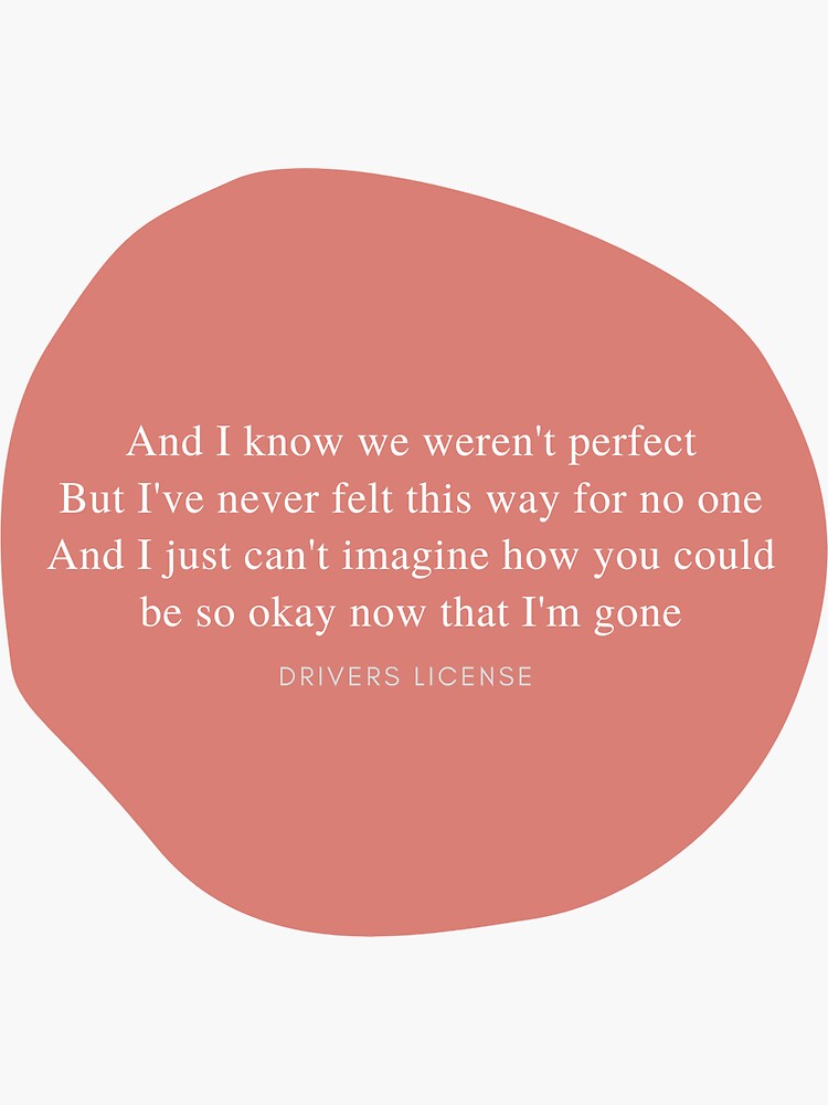 "drivers license sticker" Sticker for Sale by jmlies | Redbubble