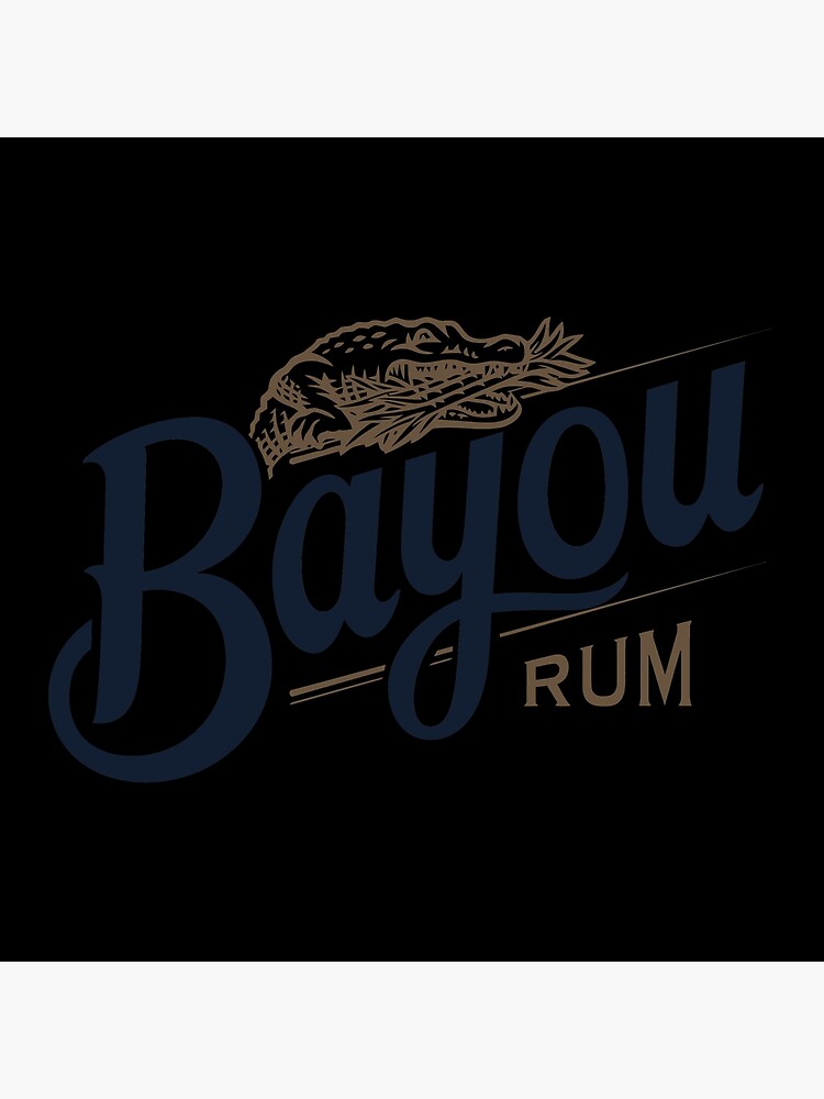 "Bayou Spiced Rum" Poster for Sale by tarmindas | Redbubble