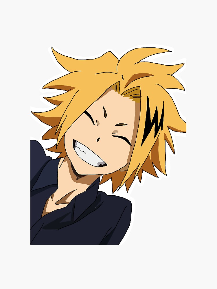 "Denki Kaminari Sticker" Sticker by beverly28 | Redbubble