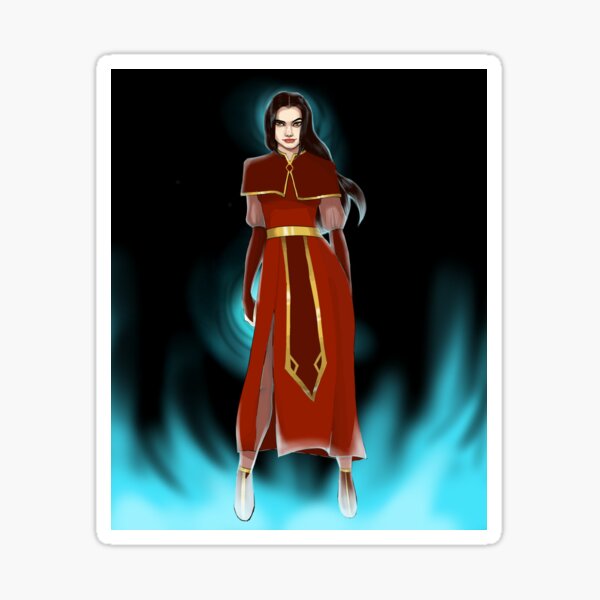 "AZULA " Sticker for Sale by Eimphee | Redbubble