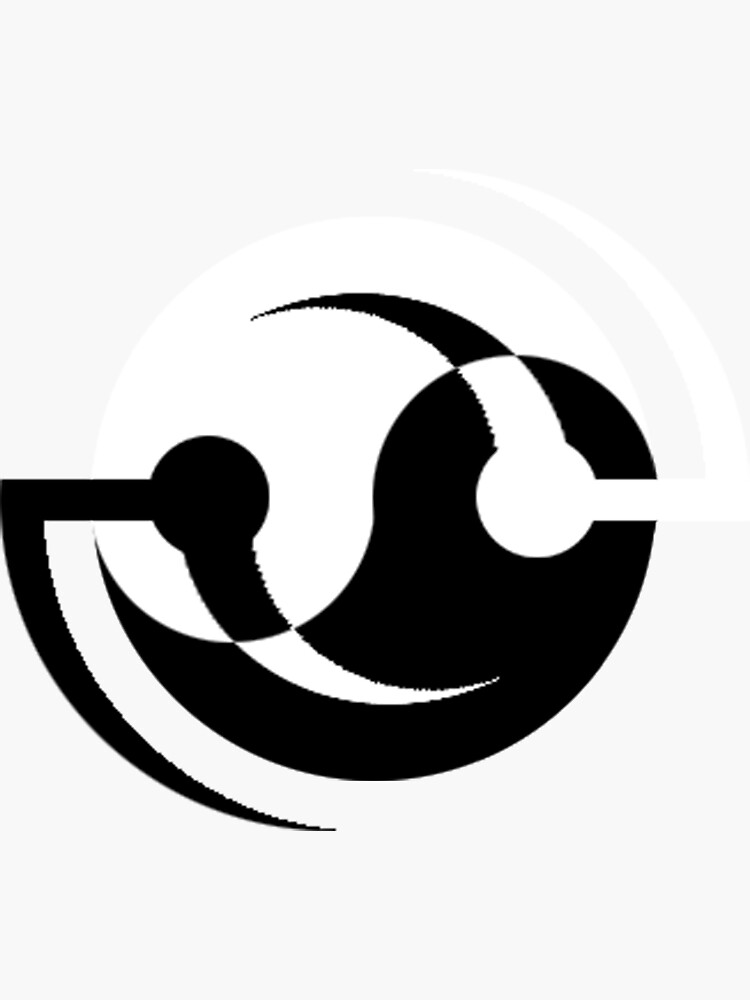 "Lessfortunate Being Symbol" Sticker for Sale by EbeeThe1st | Redbubble