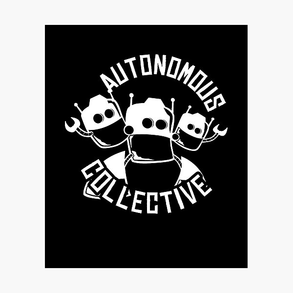 "Autonomous Collective Logo" Photographic Print by blengel | Redbubble