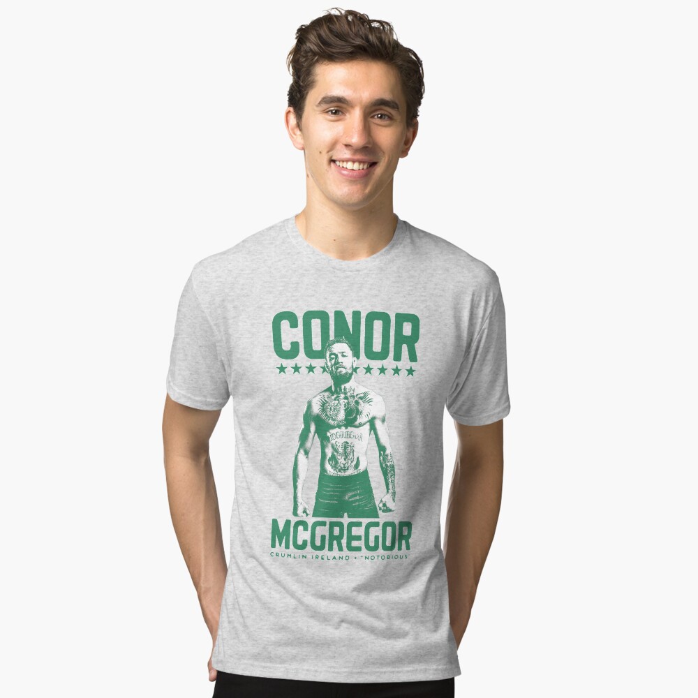 "Conor "NOTORIOUS" McGregor vintage boxing poster" Sticker for Sale by ...