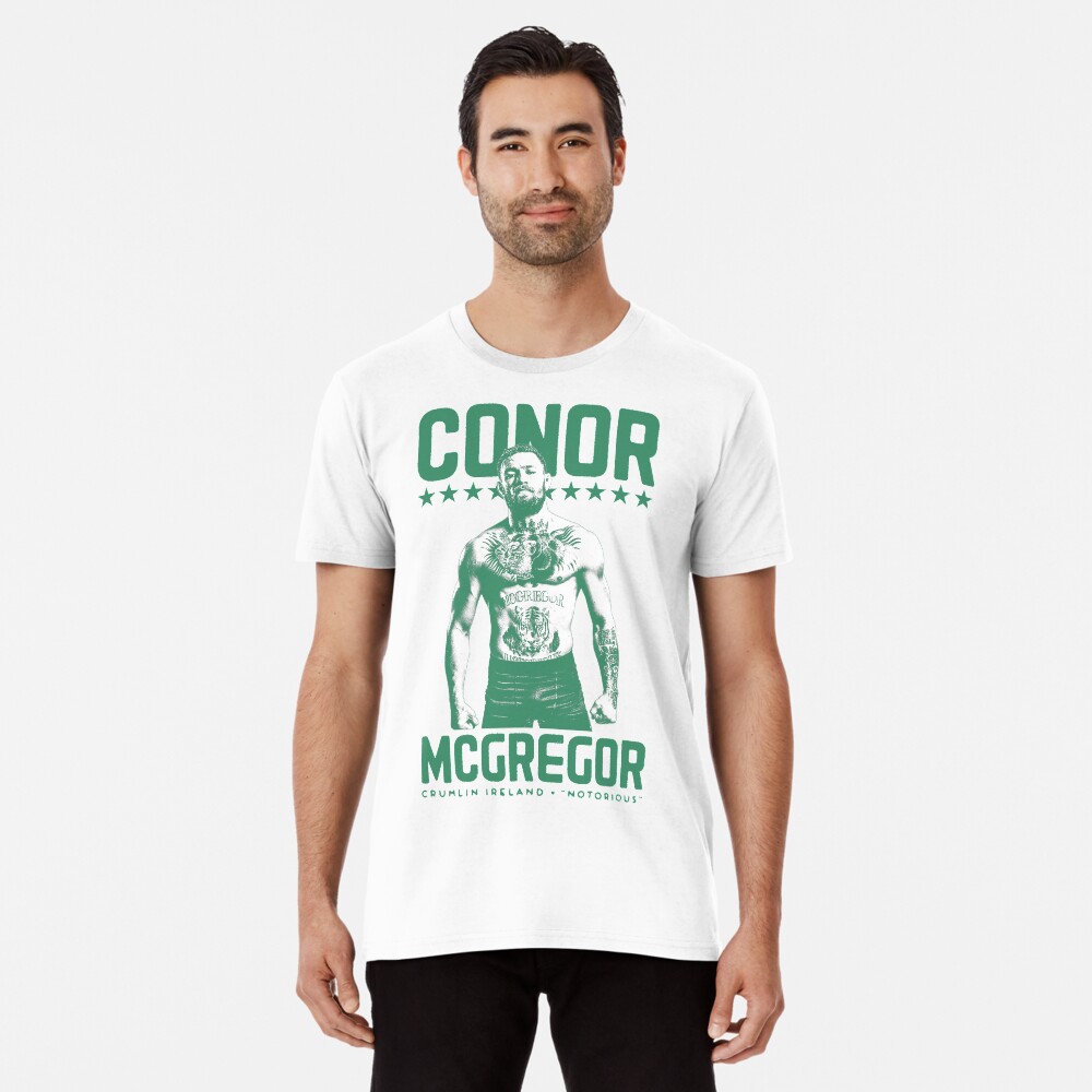 "Conor "NOTORIOUS" McGregor vintage boxing poster" Sticker for Sale by ...