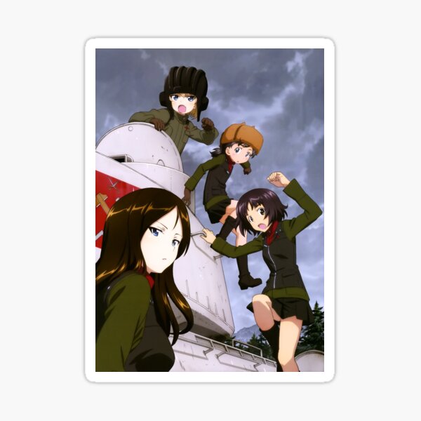 "Girls Und Panzer" Sticker for Sale by ARTemSPL | Redbubble
