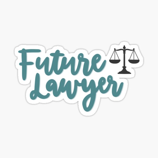 " Future Lawyer - Career" Sticker for Sale by lolalistic | Redbubble