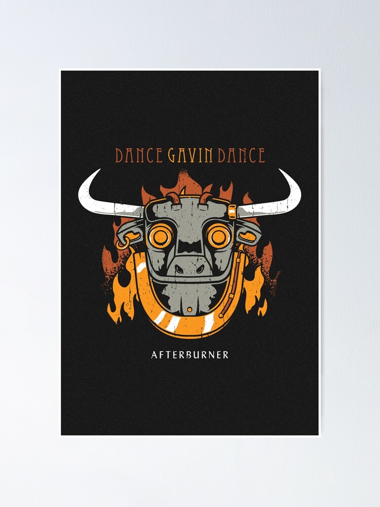 "Dance Gavin Dance - Afterburner" Poster for Sale by SkylerCloud ...