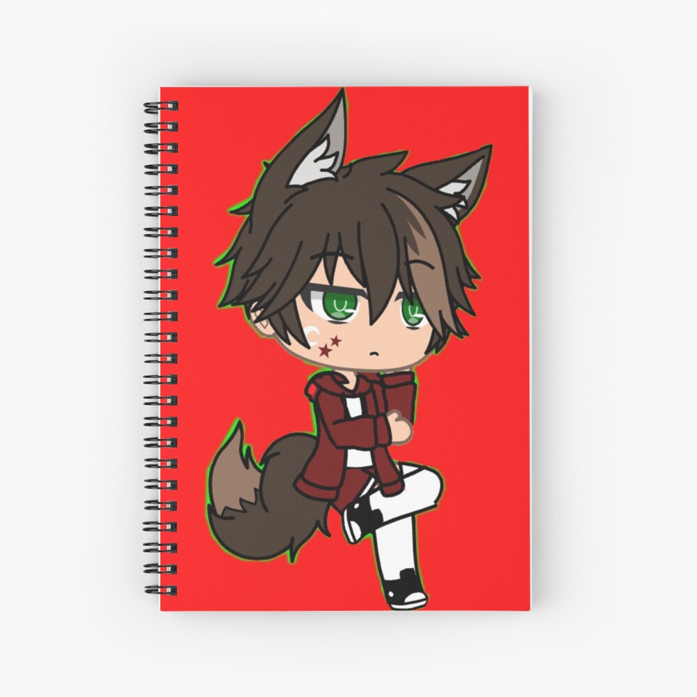 "gacha life afton family cute boy" Spiral Notebook by Reo12 | Redbubble