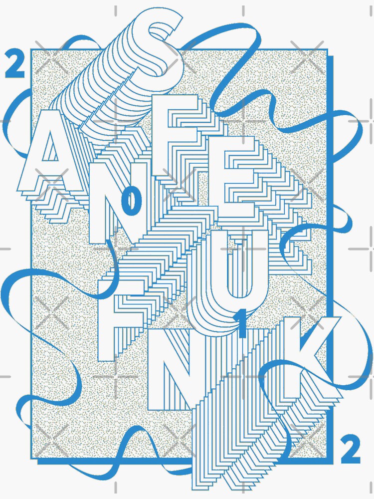 "Graphic design of text arts quotes" Sticker for Sale by Khanchoice ...