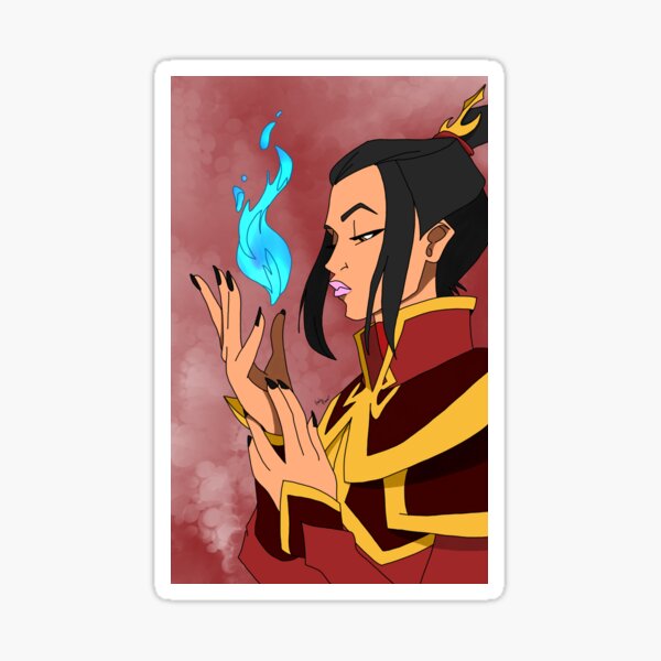 "Azula" Sticker for Sale by DarkAngelPrints | Redbubble