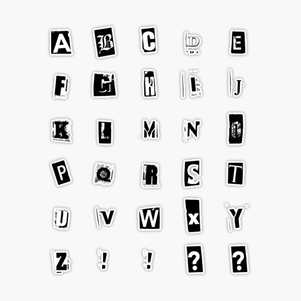 Punk Rock Alphabet