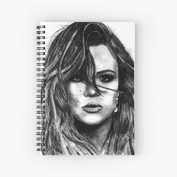 "Khloe Kardashian Drawing" Journal for Sale by LMPDrawings | Redbubble
