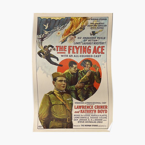 "Vintage Film Poster for The Flying Ace 1926" Poster by oldcollection ...