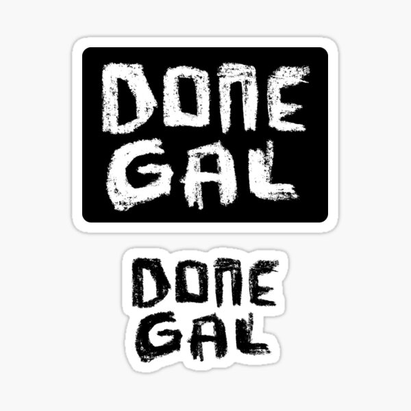 "Donegal Ireland Handlettering , Love Donegal" Sticker for Sale by ...