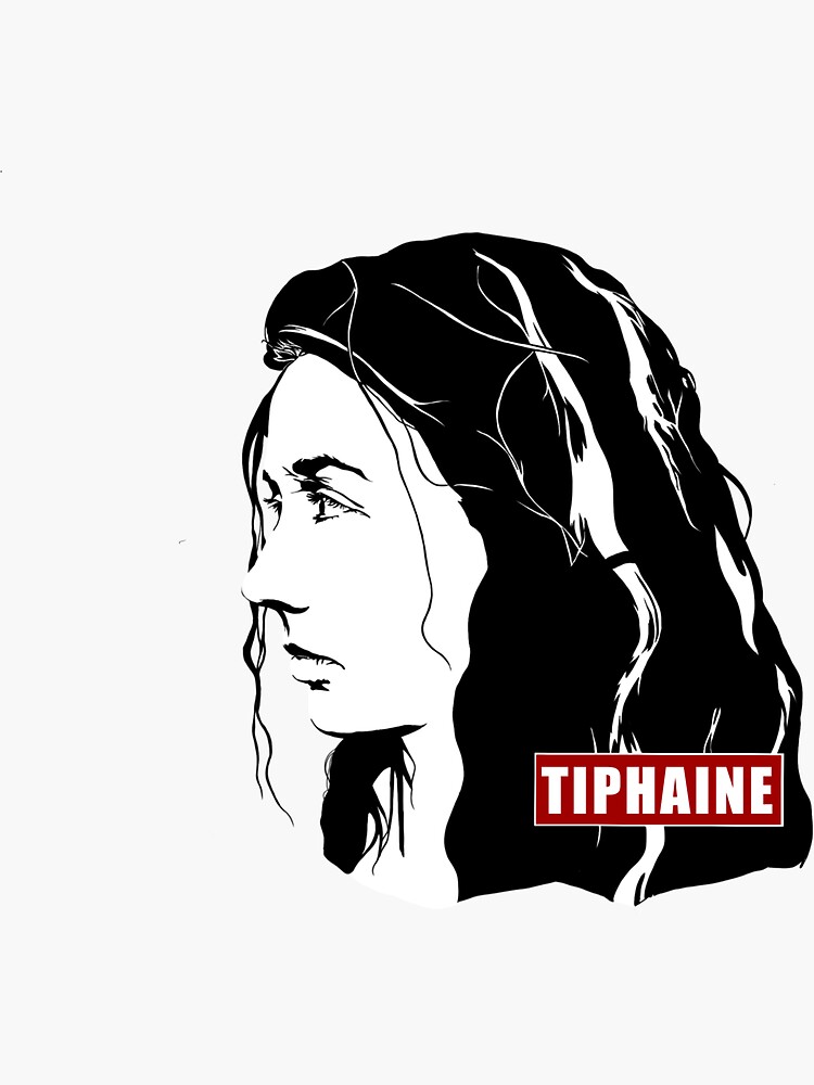 "TIPHAINE" Sticker for Sale by Pikoyuki | Redbubble