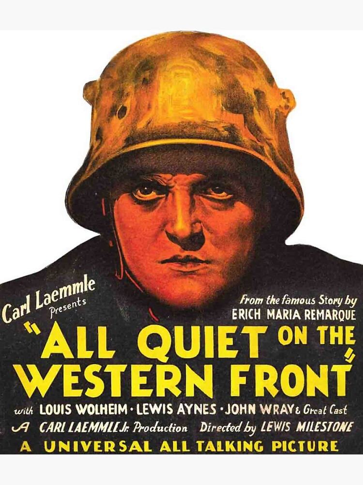 "All Quiet on the Western Front wwi" Sticker by PRLJAV | Redbubble