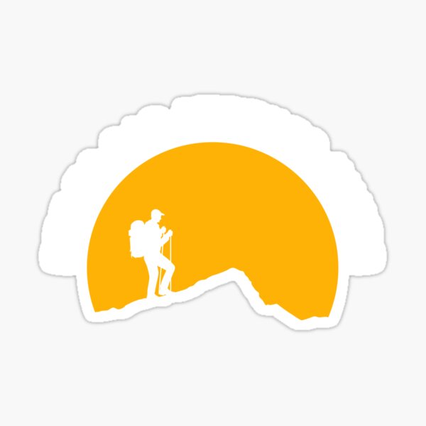 "Mountain Munro Bagging - Off to Bag Another Munro" Sticker for Sale by ...