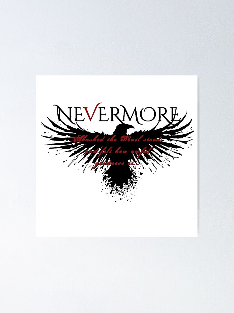 "Nevermore" Poster by FantasySkyArt | Redbubble
