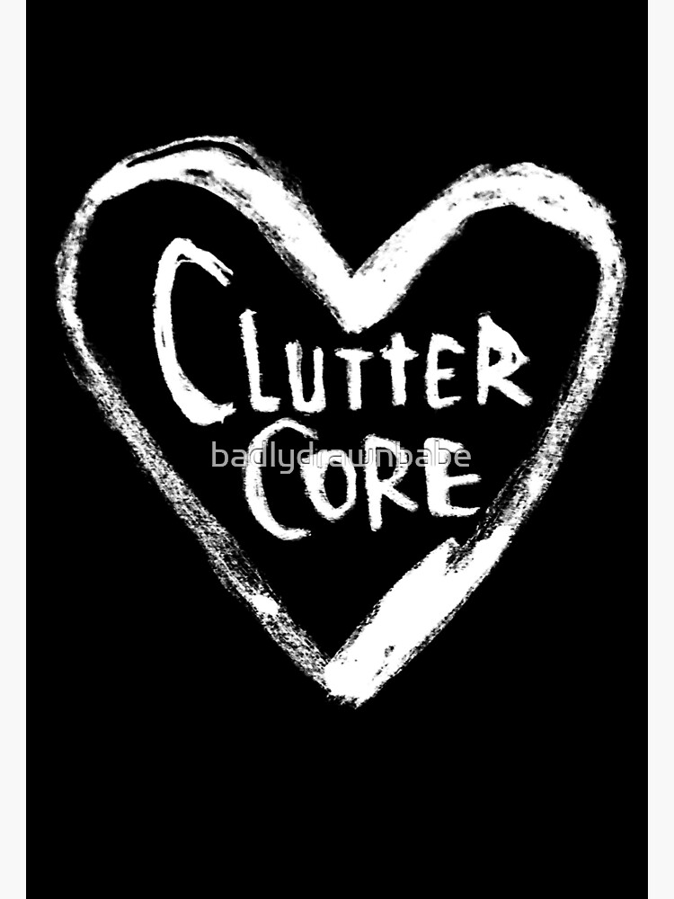 "Clutter Core, Cluttercore, the new Aesthetic" Canvas Print by ...