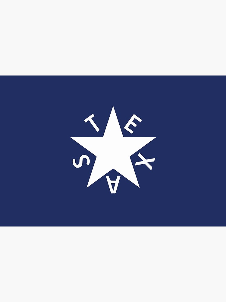 First Republic Of Texas Flag Zavala De Lorenzo Texas Flag