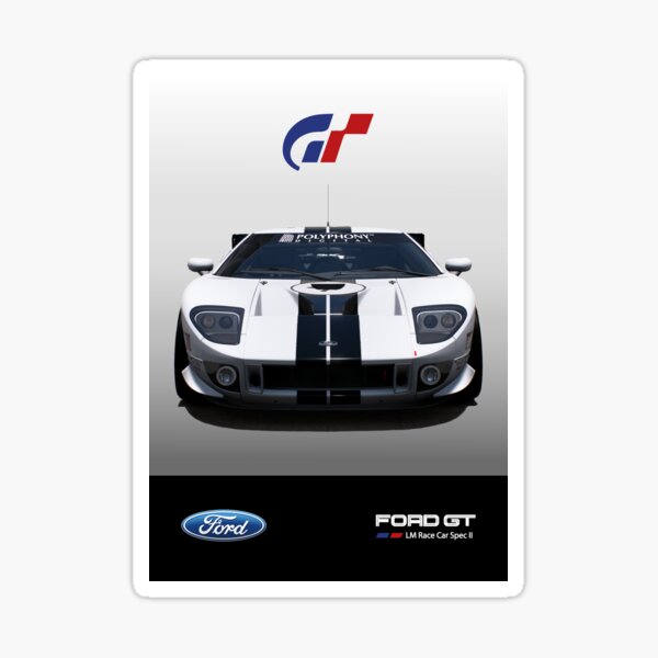 "Ford GT" Sticker for Sale by Saro-S46Art | Redbubble