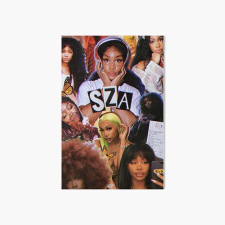 "sza collage" Art Board Print for Sale by elizastreet | Redbubble