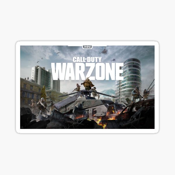 "warzone" Sticker for Sale by abudoo1 | Redbubble