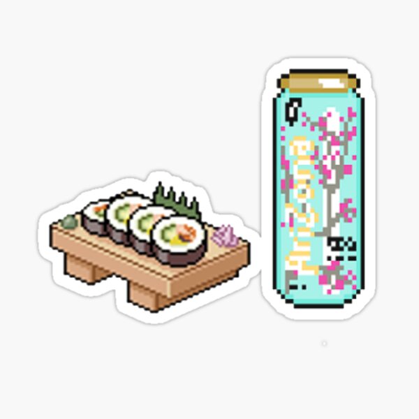 "Japanese anime food" Sticker for Sale by stunning-design | Redbubble