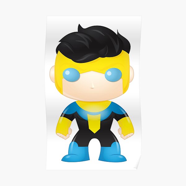 "Invincible Pop Style" Poster by DaleyDesign | Redbubble