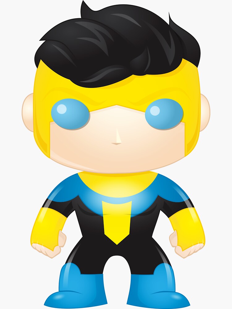 "Invincible Pop Style" Sticker for Sale by DaleyDesign | Redbubble