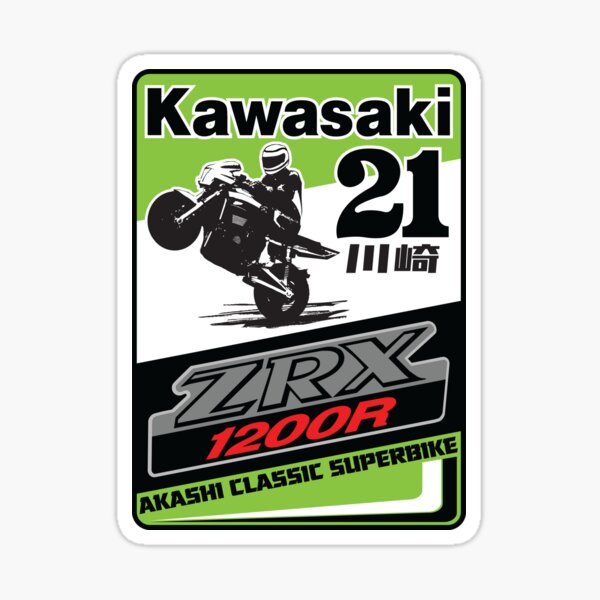 "Zrex The Classic Superbike " Sticker for Sale by Speedjunkies | Redbubble