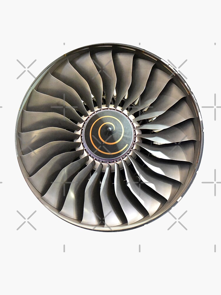"jet engine | propeller" Sticker for Sale by aeroaware | Redbubble