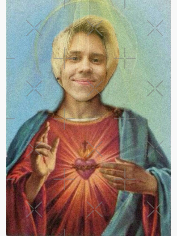 Lámina fotográfica «Rubius virgen maría » de Irivathings | Redbubble