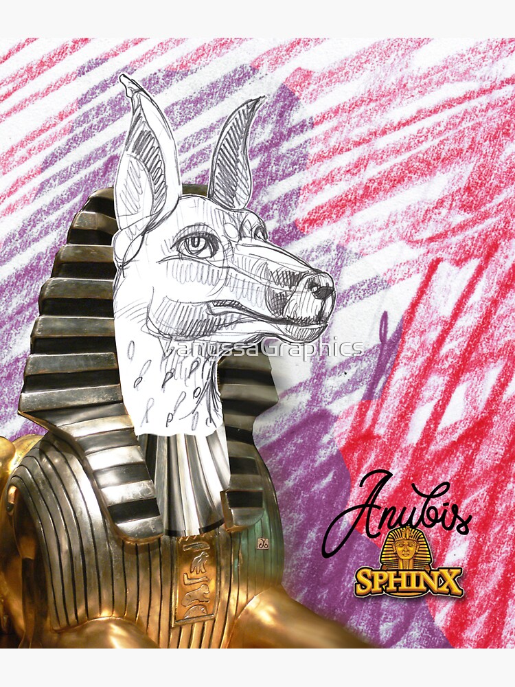 "Anubis Sphinx (Photography by ACCI)" Sticker for Sale by ...