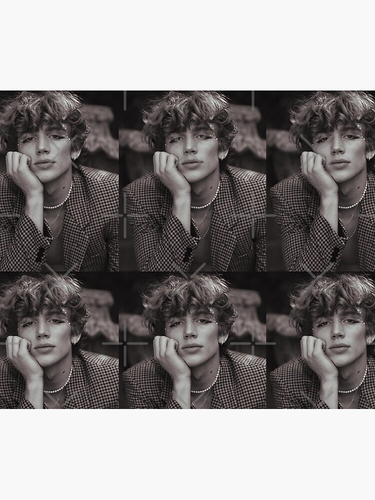 Couvre-lit « vinnie hacker, affiches de vinnie hacker, autocollants de ...