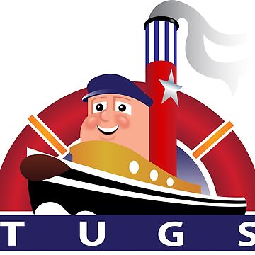 "TUGS (Yellow)" Sticker for Sale by WestieMerch | Redbubble