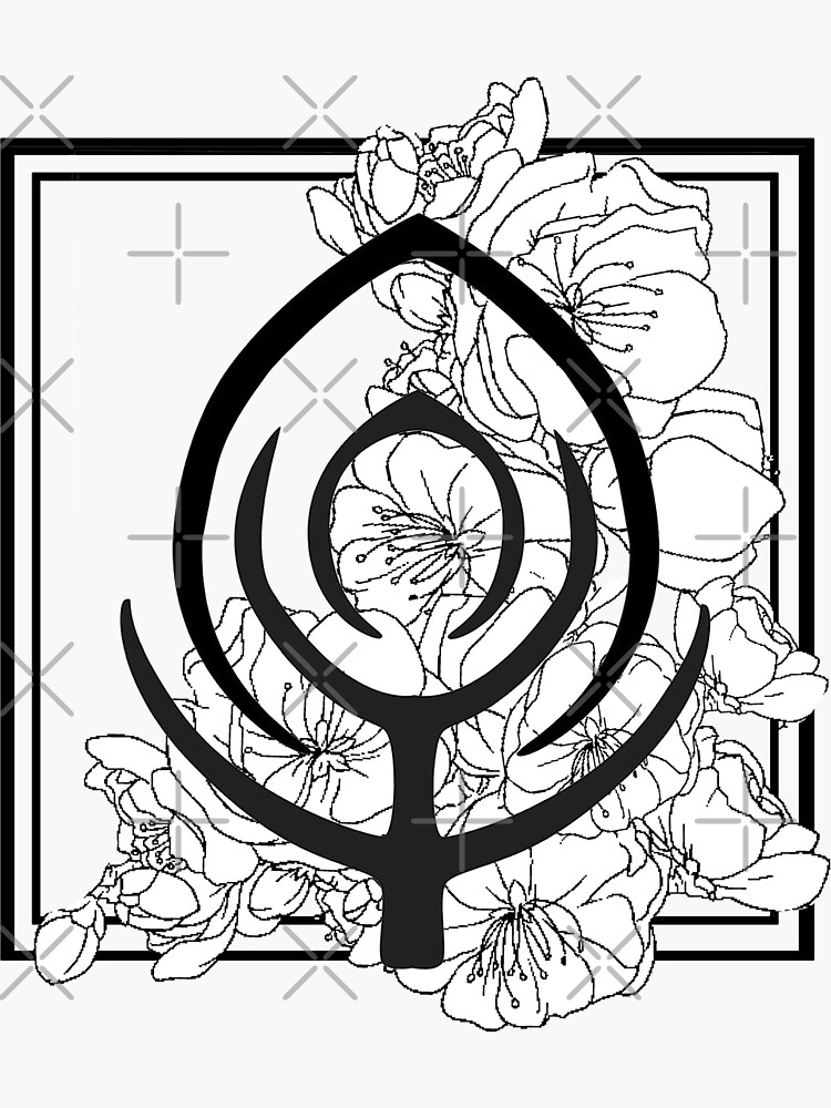 "Edelgard Crest of Seiros" Sticker by naidaprimera | Redbubble