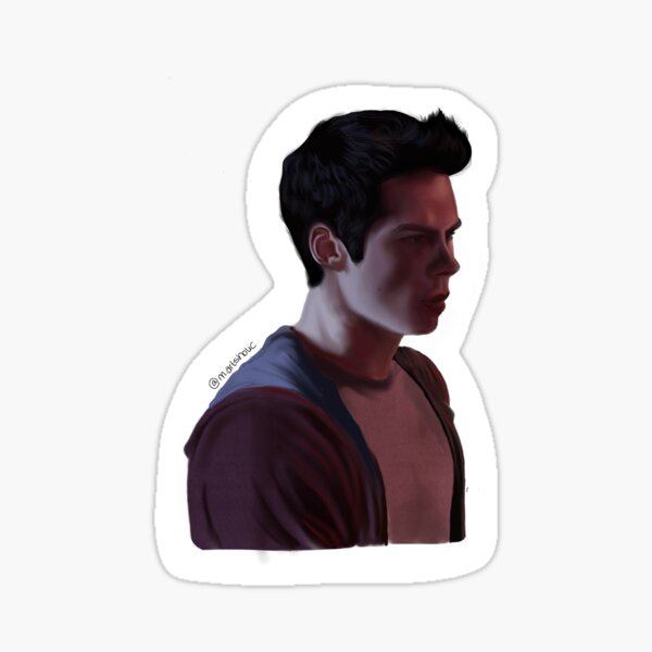 "Stiles Stilinski fanart" Sticker by martsholic | Redbubble