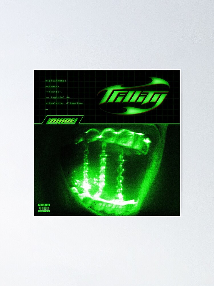 Poster « Laylow Trinity », par GienahDesigns | Redbubble