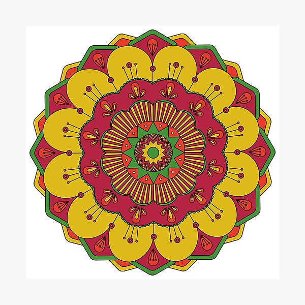 "Geometric Sequence Calculator Mandala Abstract Art Cool Modern ...