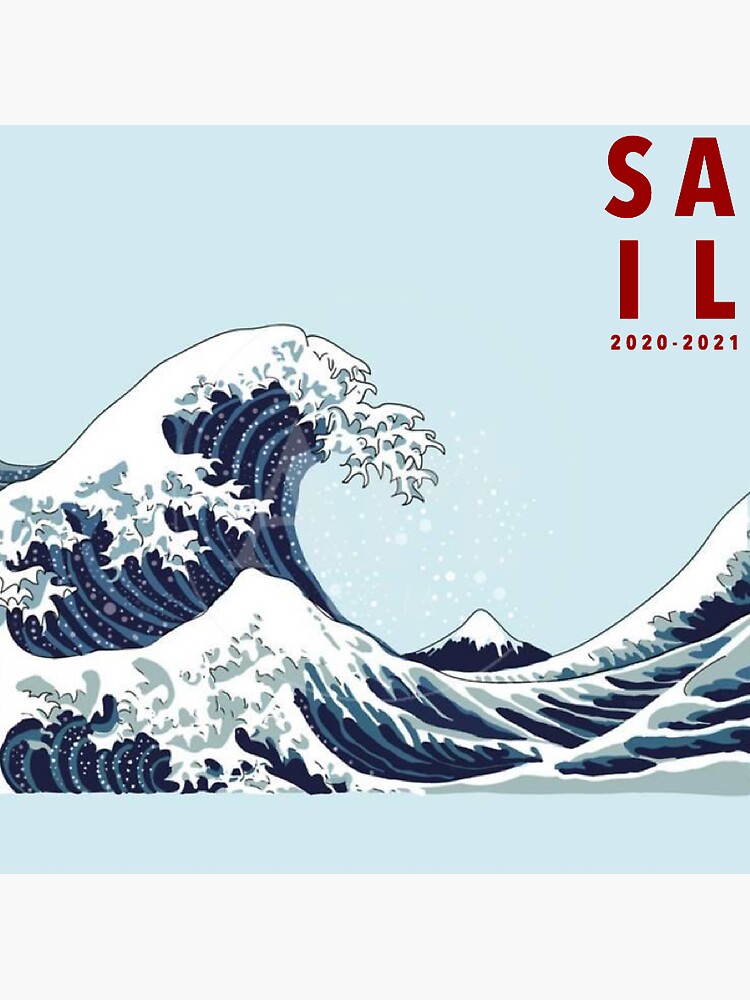 "TAMU SAIL Wave Design" Sticker for Sale by SAILPR | Redbubble