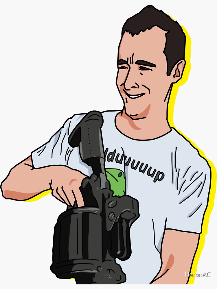 "TheRussianBadger" Sticker for Sale by HeronAC | Redbubble