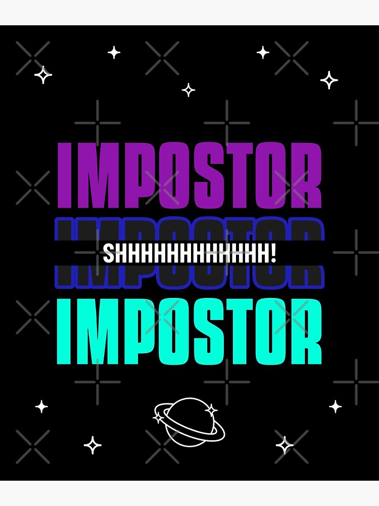 "Among Us Imposter" Poster by NW17 | Redbubble